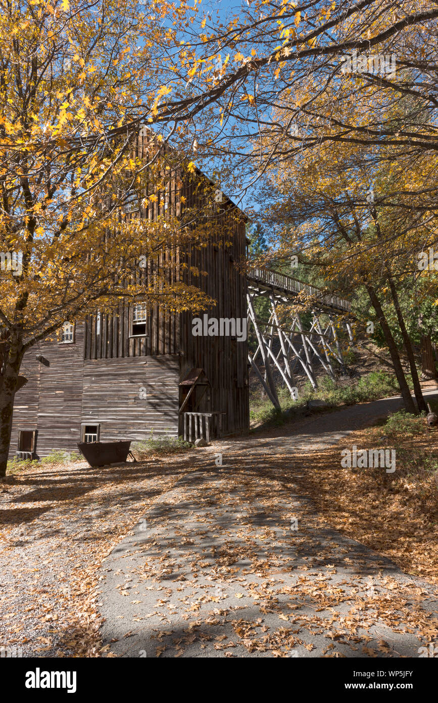 Kentucky Mine and Museum in Sierra City, California Stock Photo - Alamy