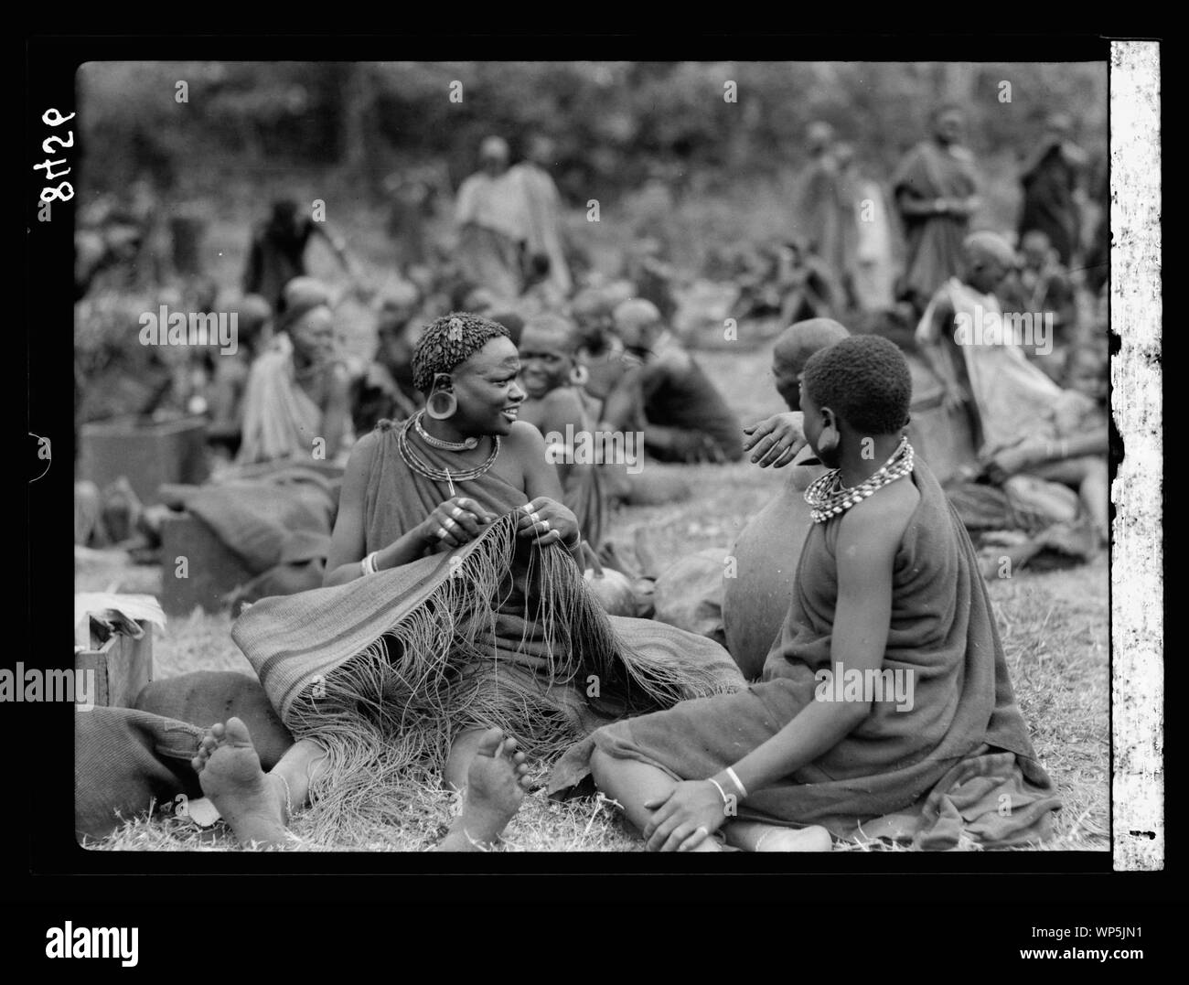 Kenya Colony. Fort Hall. Fort Hall natives Stock Photo - Alamy