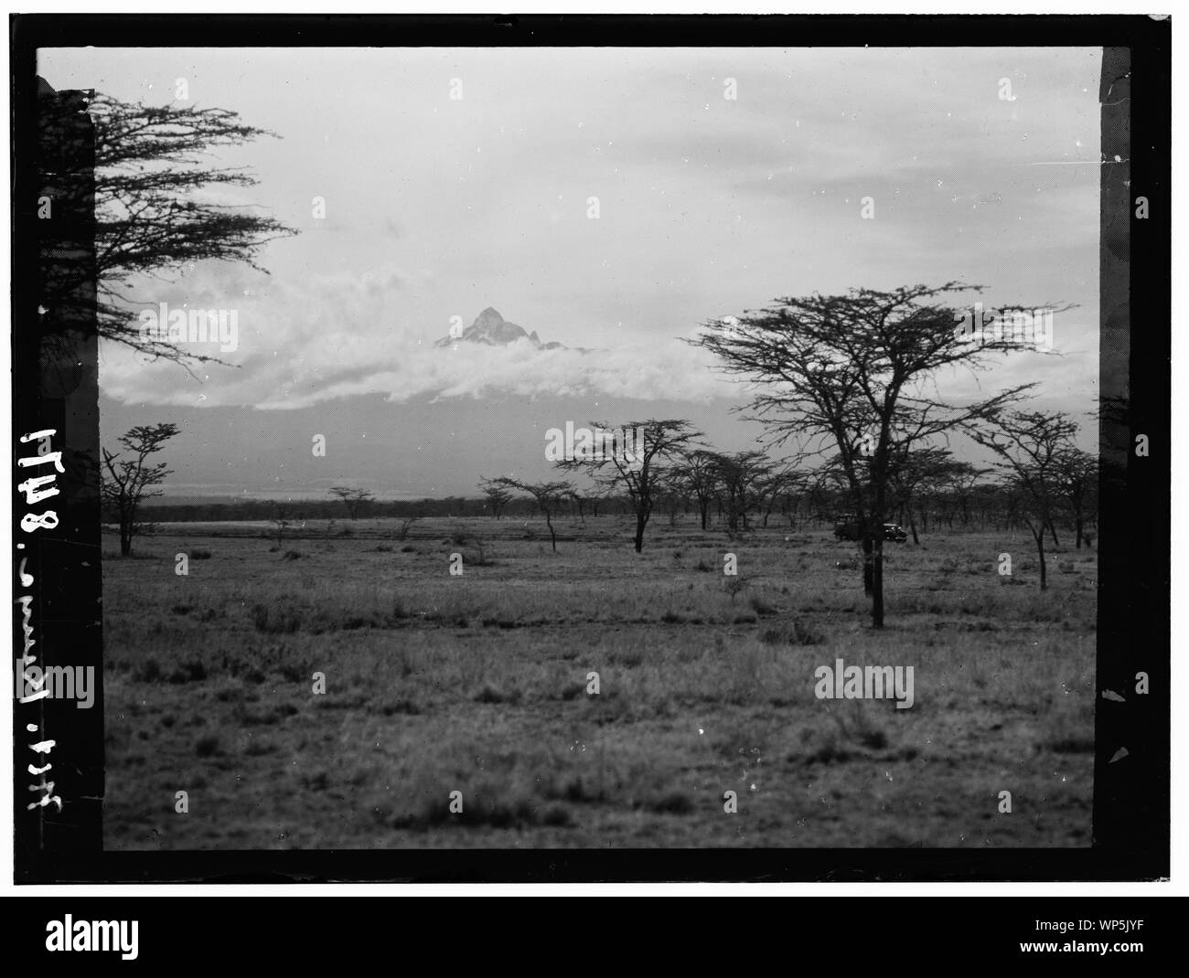 Kenya Colony. Mount Kenya. Snow-capped, telephoto Stock Photo - Alamy