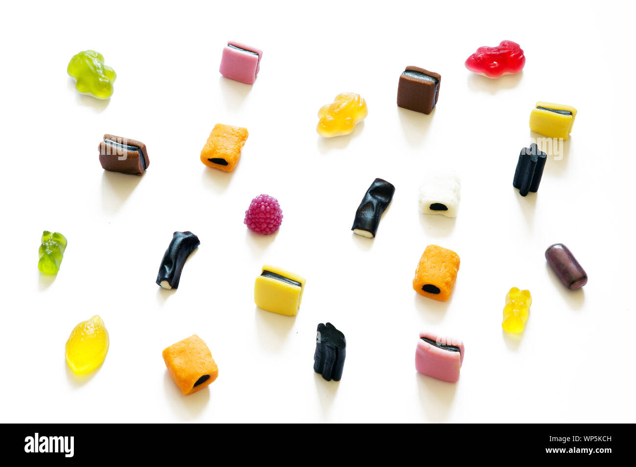 Table decoration sweets Cut Out Stock Images & Pictures - Alamy