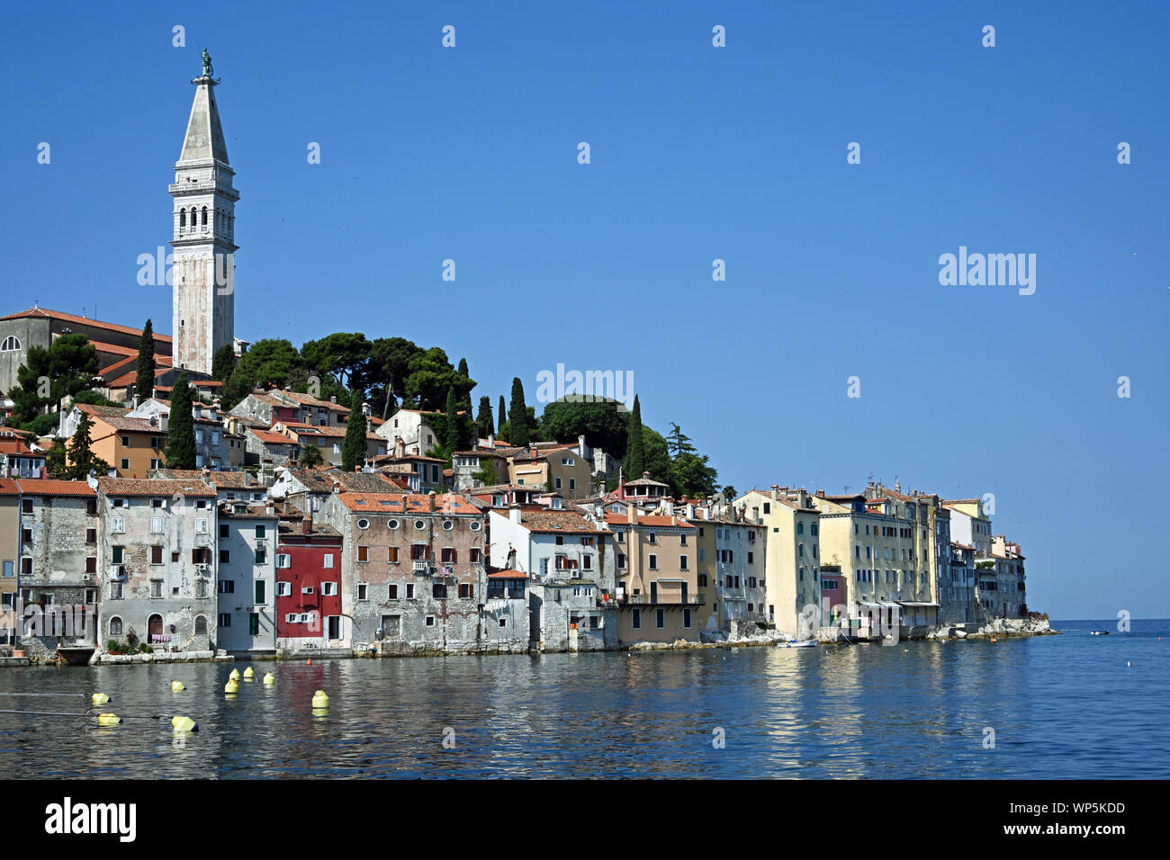 Pretty coastal town of Rovinj, Croatia Stock Photo - Alamy