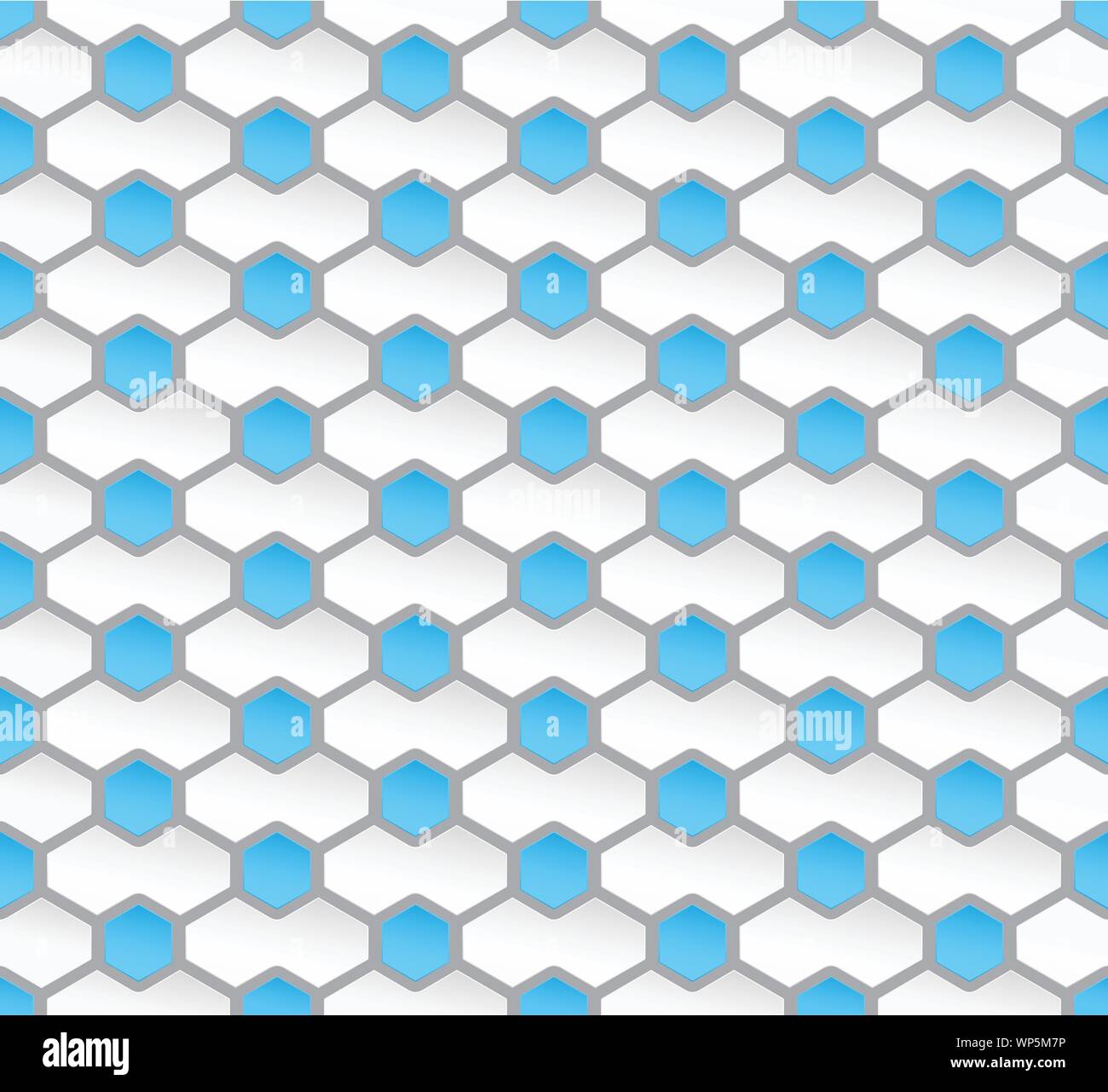 Seamless hexagon pattern background Stock Vector Image & Art - Alamy