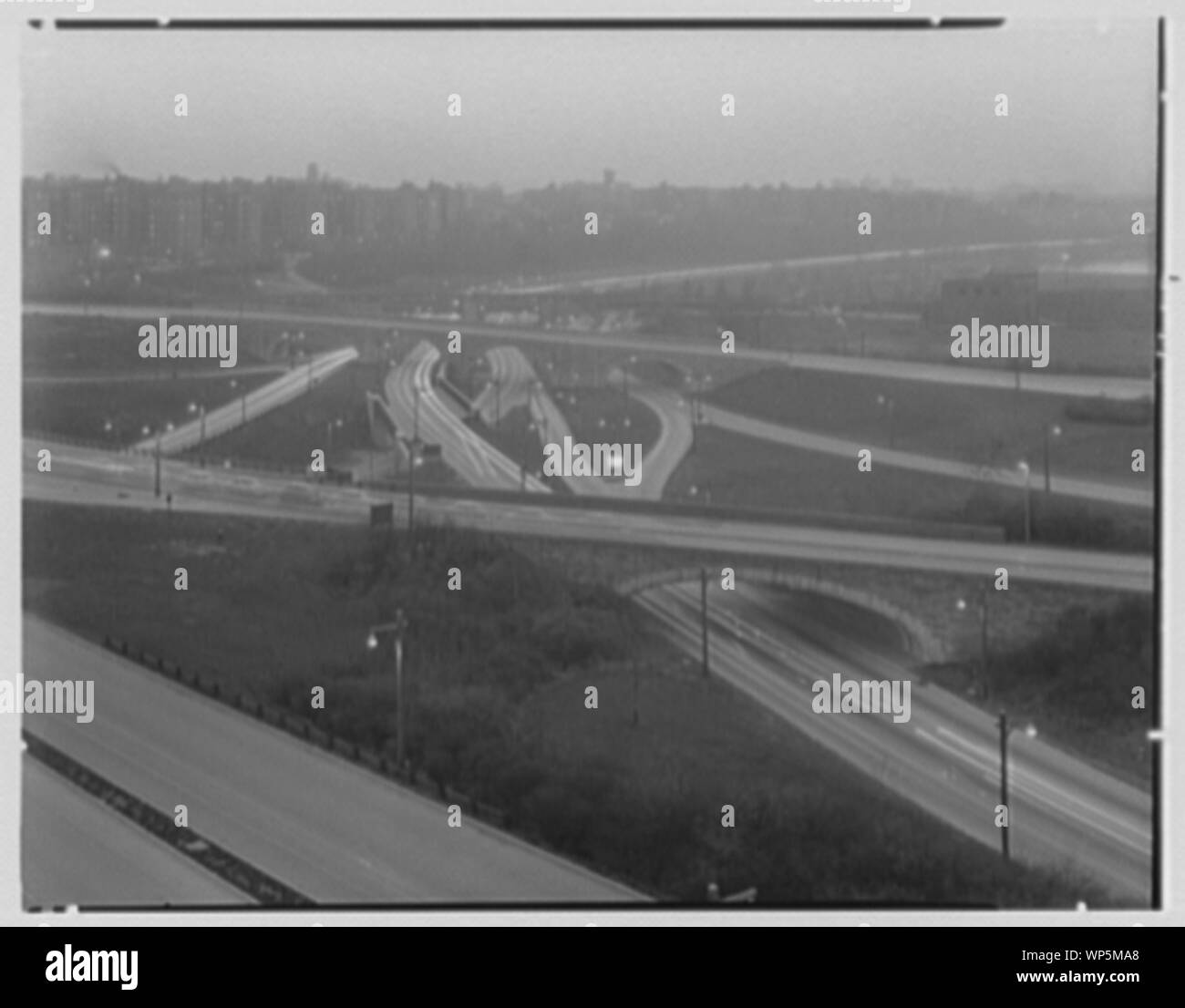 City road junction Black and White Stock Photos & Images - Alamy