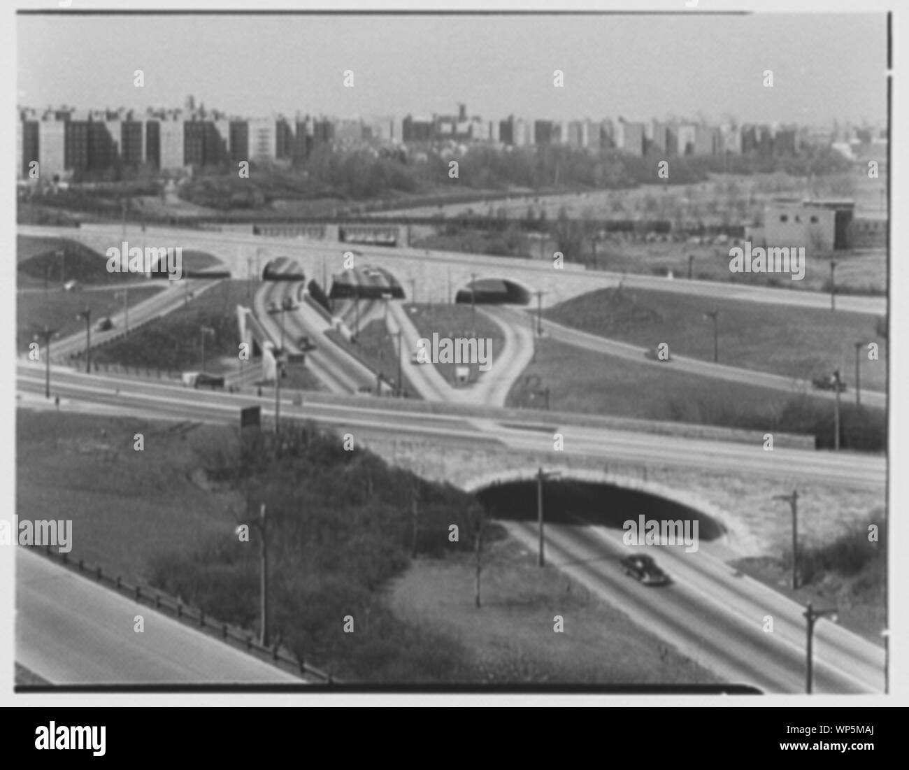 City road junction Black and White Stock Photos & Images - Alamy