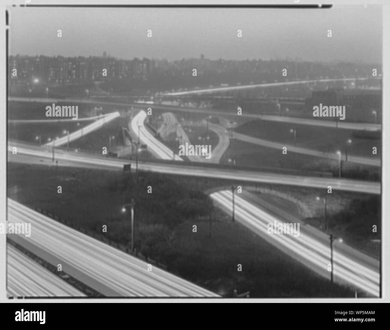 City road junction Black and White Stock Photos & Images - Alamy