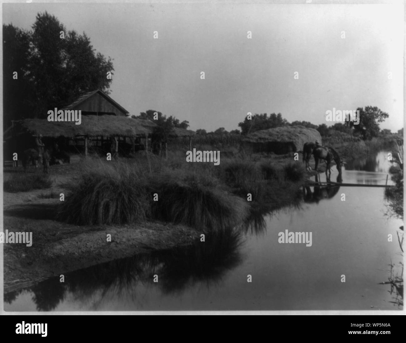 Keystone Farm - The barnyard Stock Photo - Alamy