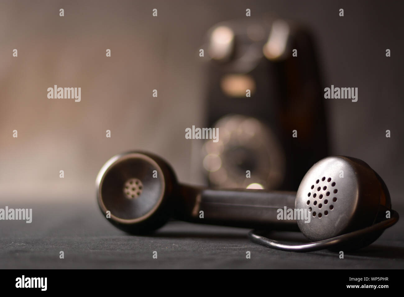 an old forgotten phone Stock Photo - Alamy