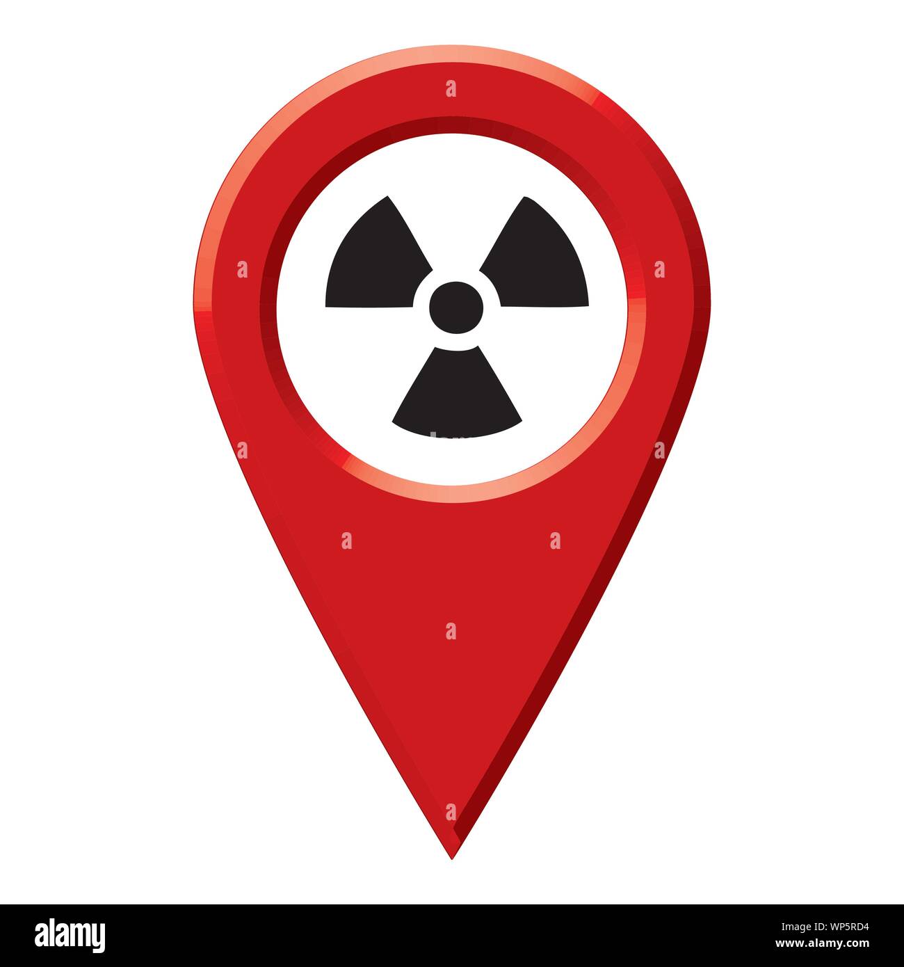 map pointer radioactivity Stock Vector Image & Art - Alamy