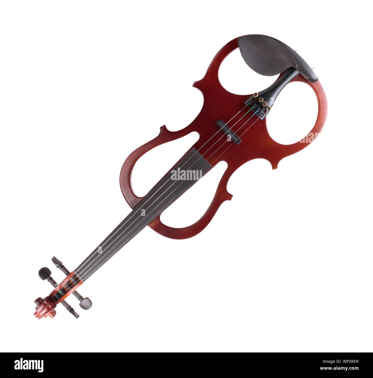 Electric Violin Isolated Stock Photo - Alamy