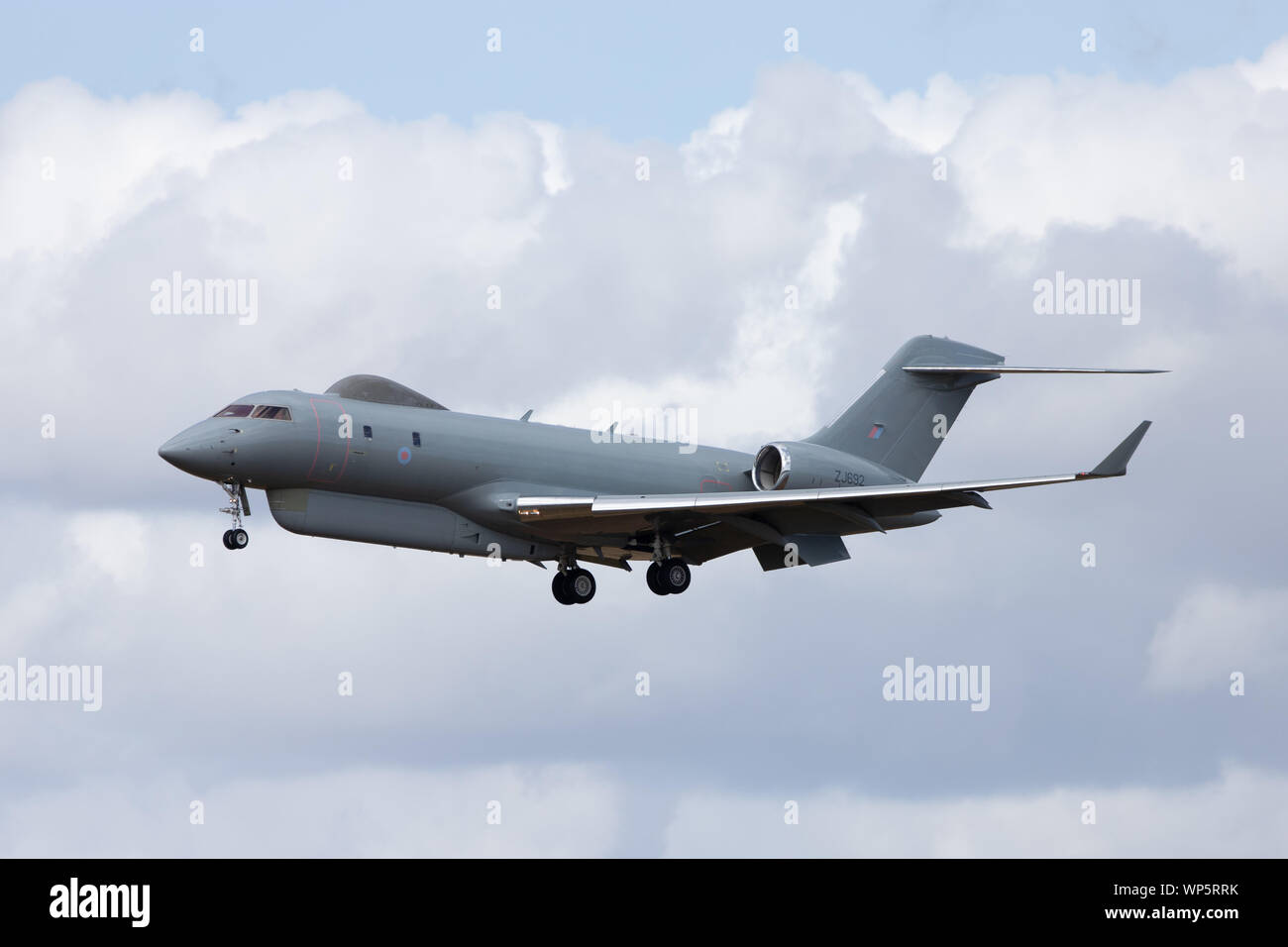 Raytheon Sentinel R.1 about to land at RAF Waddington on 4th September ...