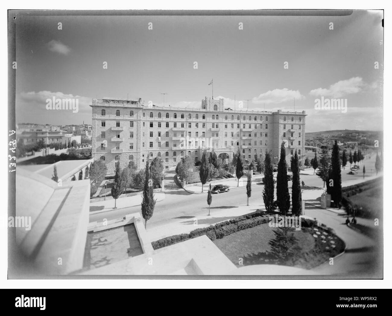 King David Hotel, ext[erior] Stock Photo - Alamy