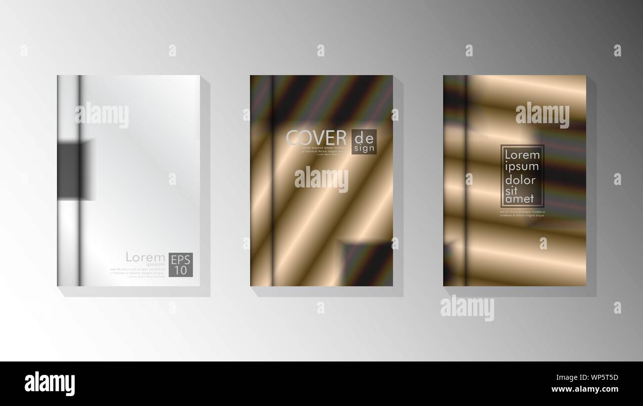 Vector collection of book cover backgrounds for brochures, leaflets ...