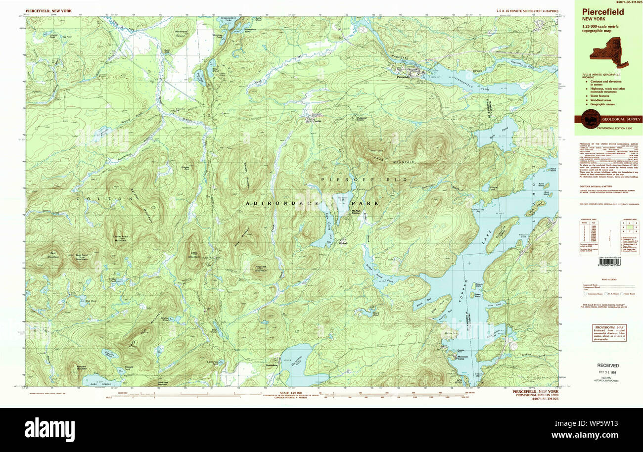 New York NY Piercefield 136797 1990 25000 Restoration Stock Photo - Alamy