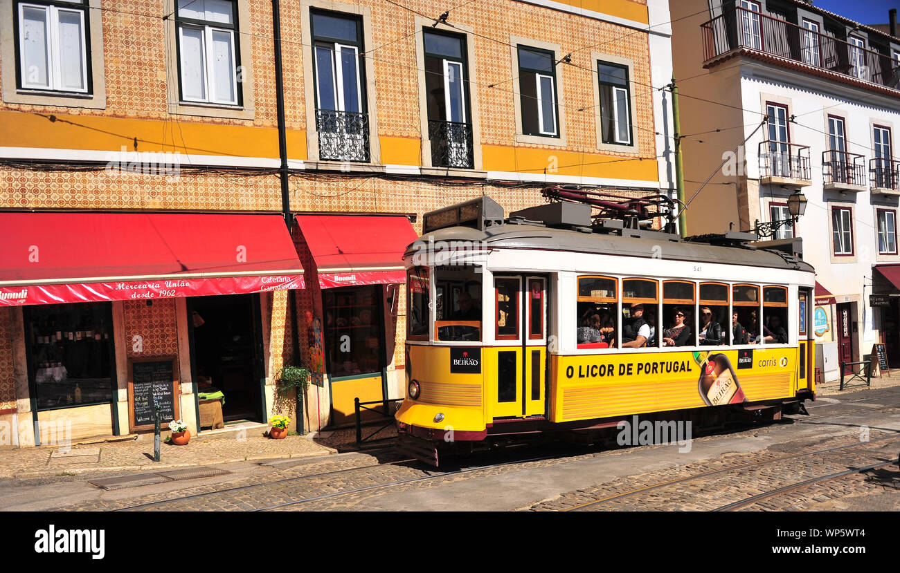 Old fashioned tram hi-res stock photography and images - Alamy
