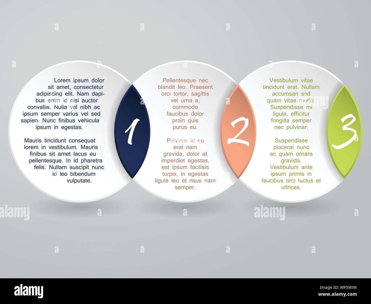 Circles numbers Stock Vector Images - Alamy