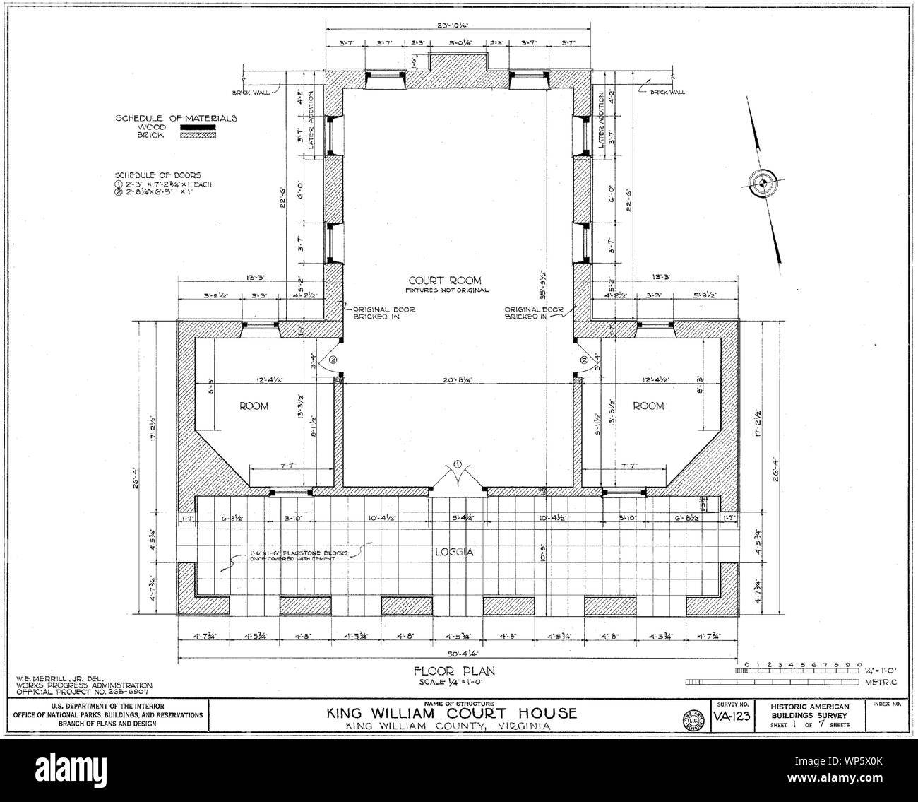 King William County Courthouse, King William, Virginia layout Stock ...