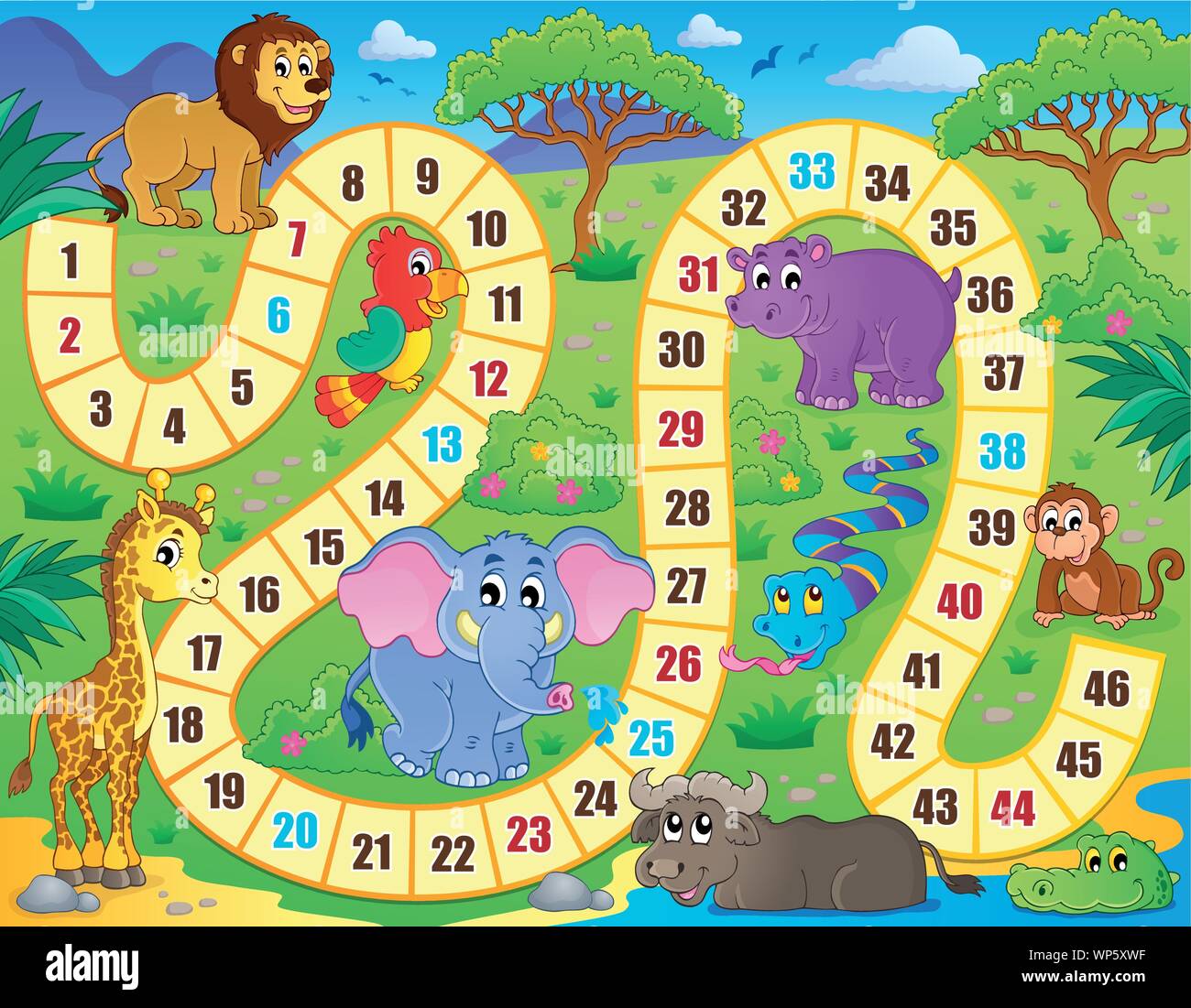 Board game theme image 1 Stock Vector Image & Art - Alamy