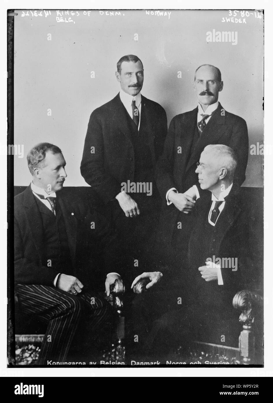 Kings of Belg. [i.e., Belgium], Denm. [i.e., Denmark], Norway and ...