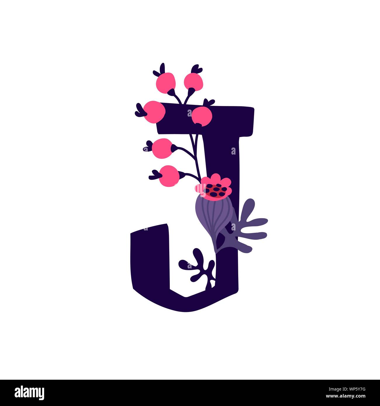Decorative Letter J
