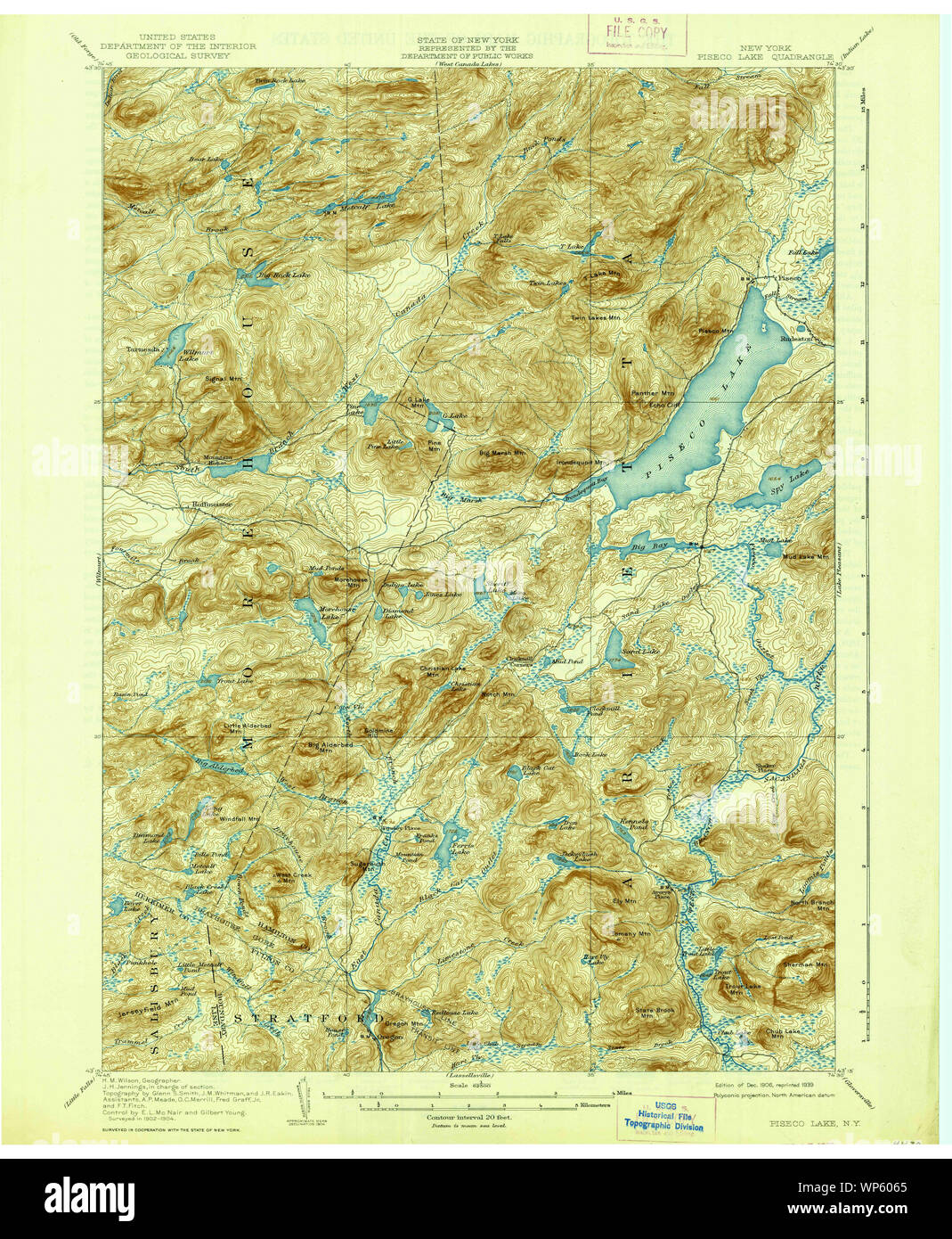 Piseco lake hi-res stock photography and images - Alamy