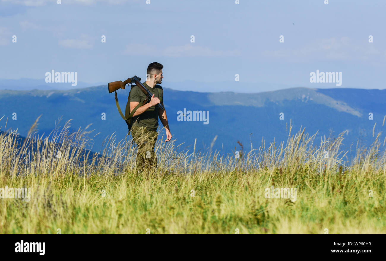 Hunter huntsman gamekeeper forester hi-res stock photography and images ...