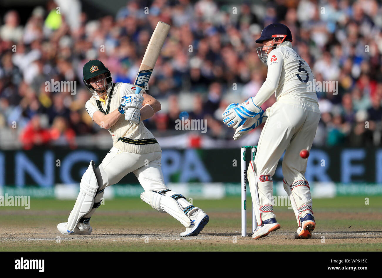 Australia's Steve Smith during day four of the fourth Ashes Test at ...