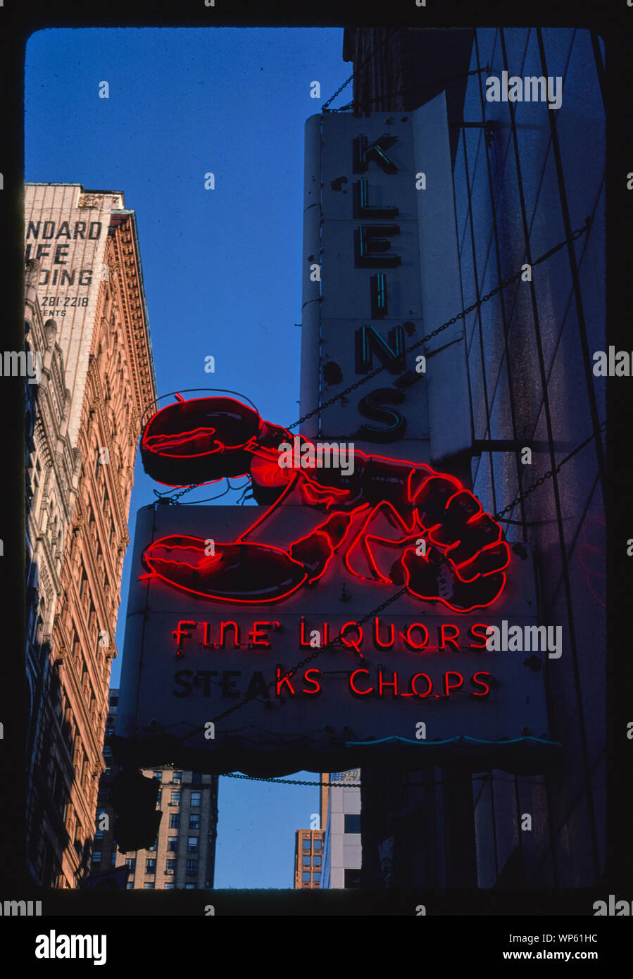 Kleins restaurant sign hi-res stock photography and images - Alamy