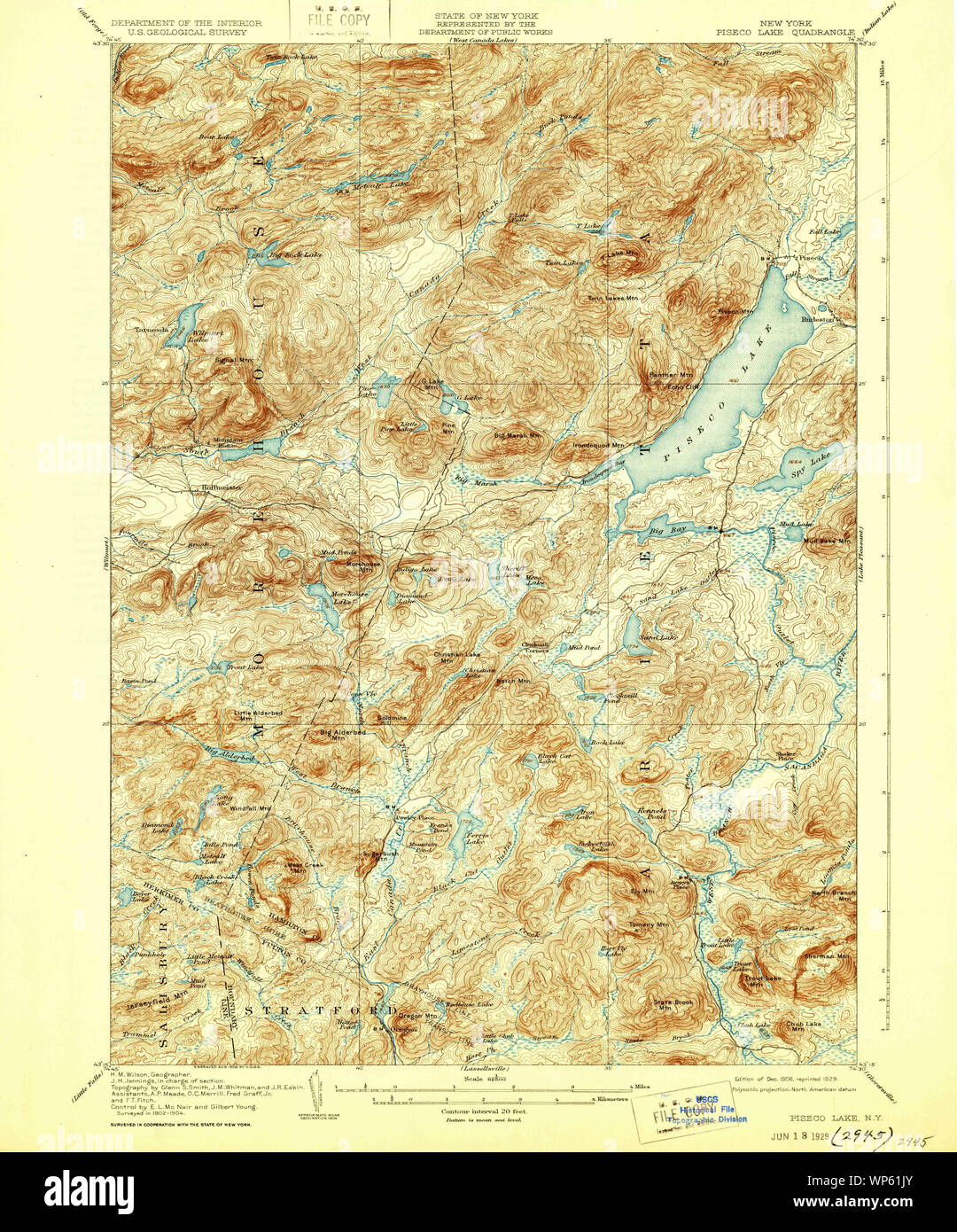 Piseco lake hi-res stock photography and images - Alamy