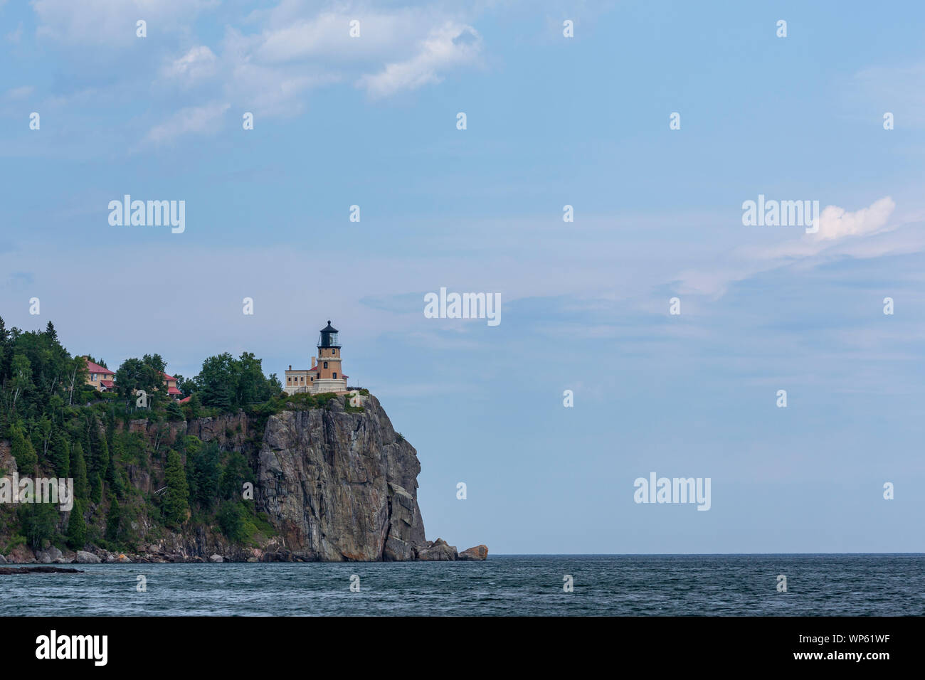 Split Rock Lighthouse On Lake Superior Stock Photo - Alamy