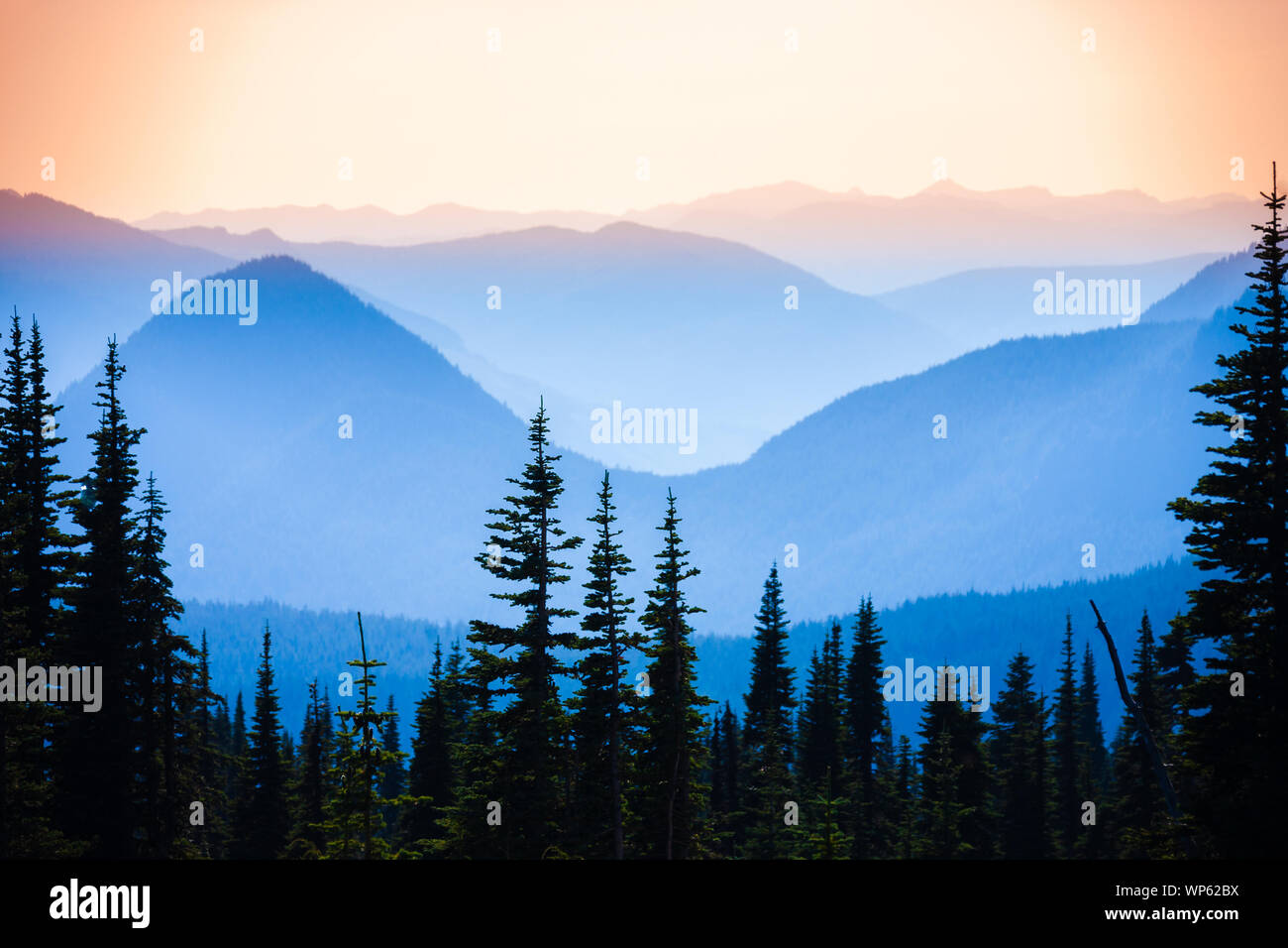 North america pacific northwest pnw scenic view hi-res stock ...