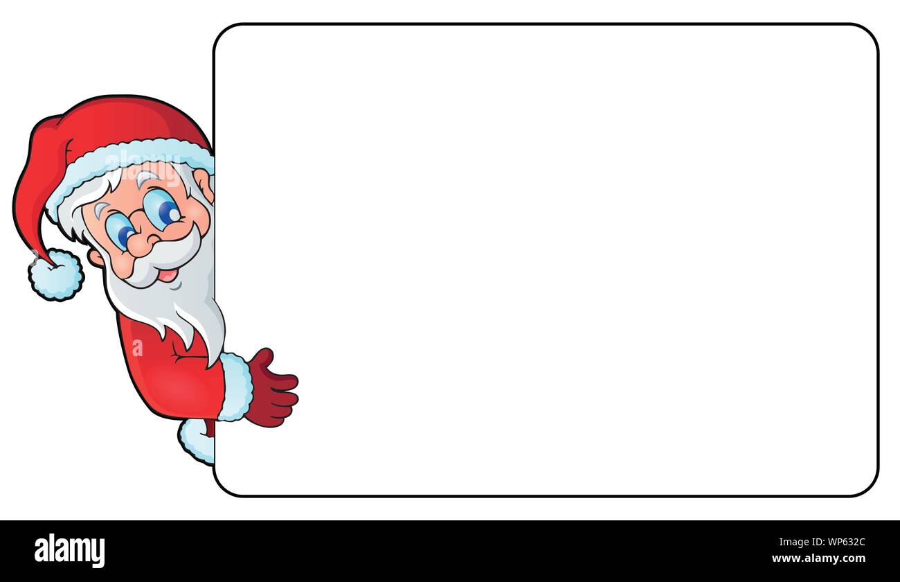 Santa character artwork hi-res stock photography and images - Alamy