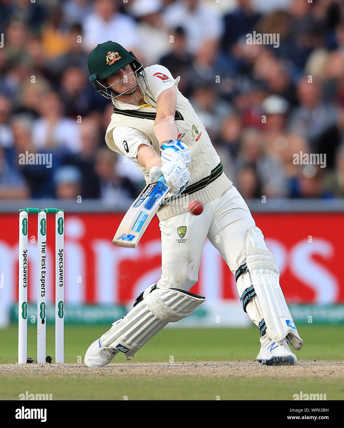 Australia's Steve Smith during day four of the fourth Ashes Test at ...