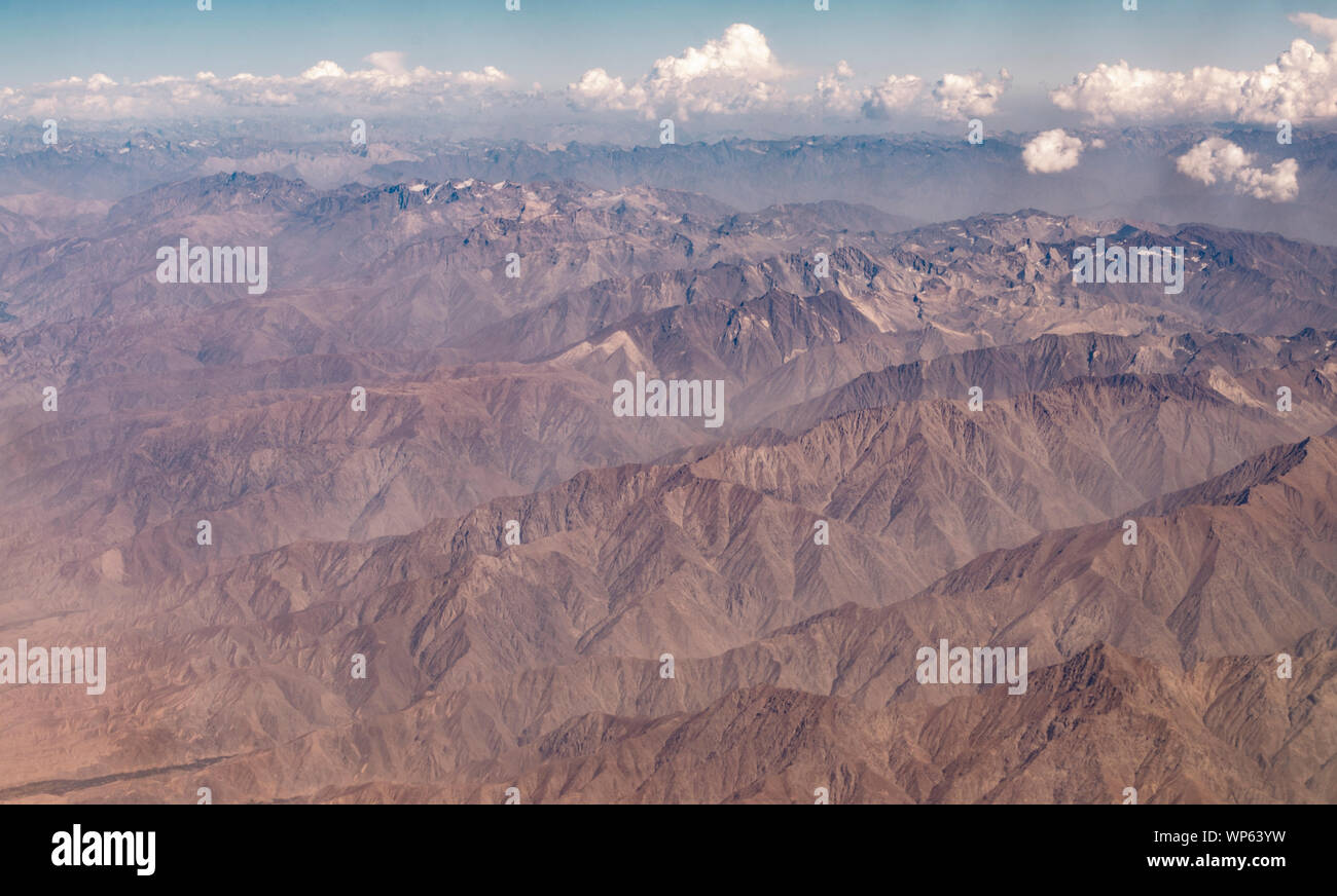 Aerial view of mountains Stock Photo - Alamy