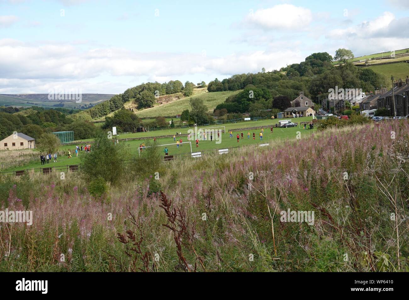 A view to the Pennines from Buxworth in Derbyshire Stock Photo - Alamy