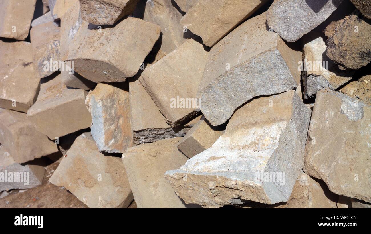 heap of stone Stock Photo - Alamy