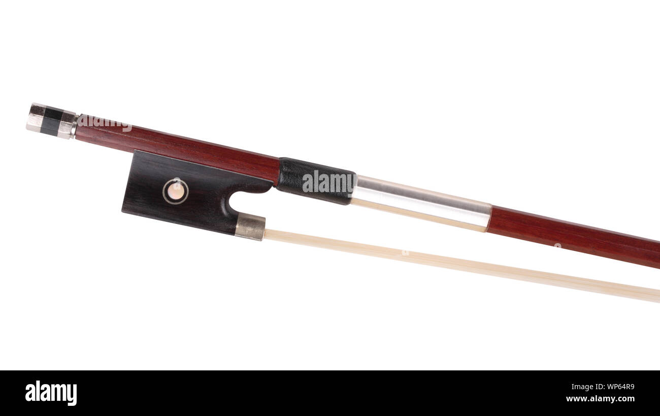 Violin Bow Isolated Stock Photo - Alamy