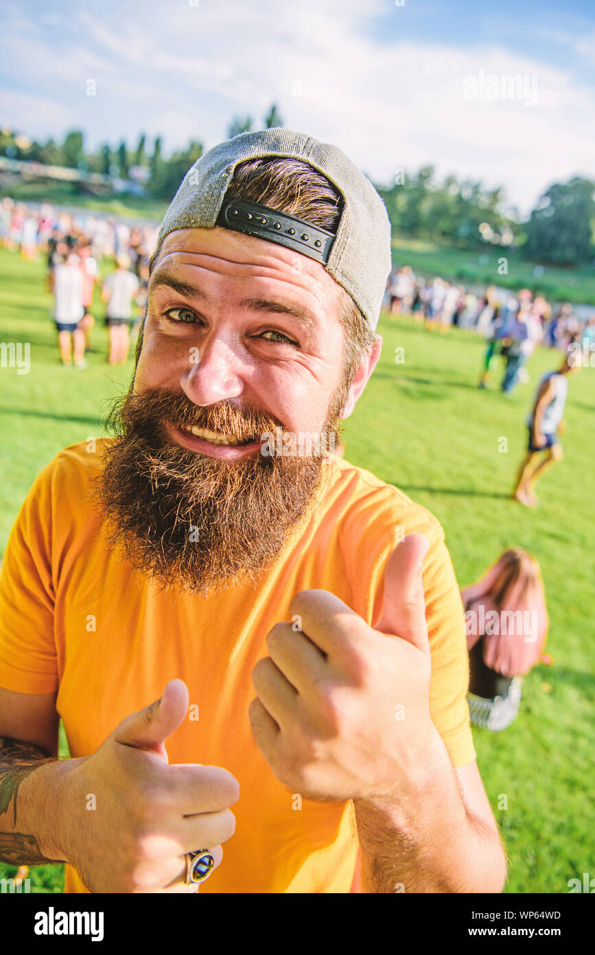 His facial hair looks styled in the best way. Bearded man with unshaven ...
