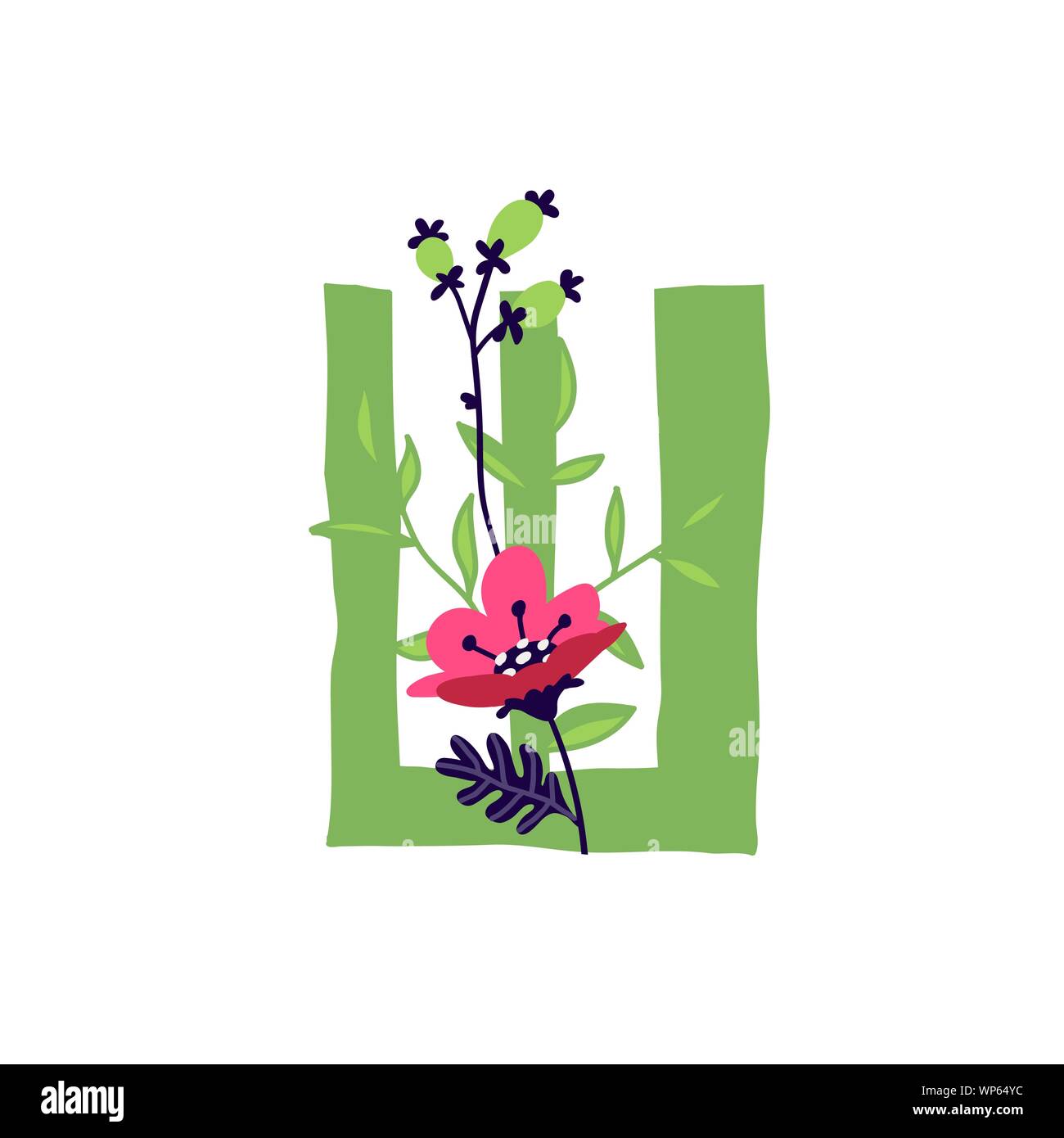 Slavic letters Stock Vector Images - Alamy