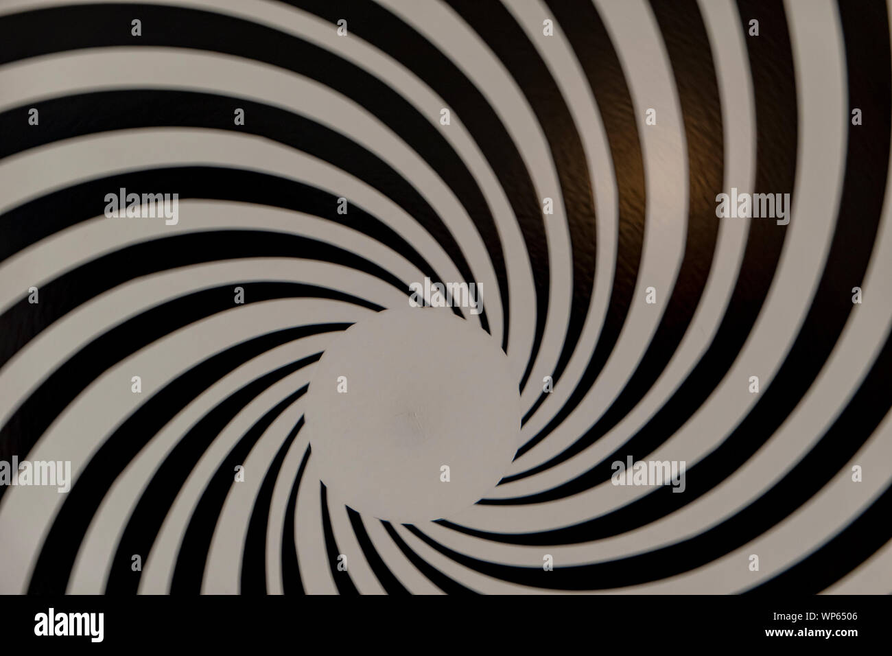 black white pattern rotating as background Stock Photo - Alamy