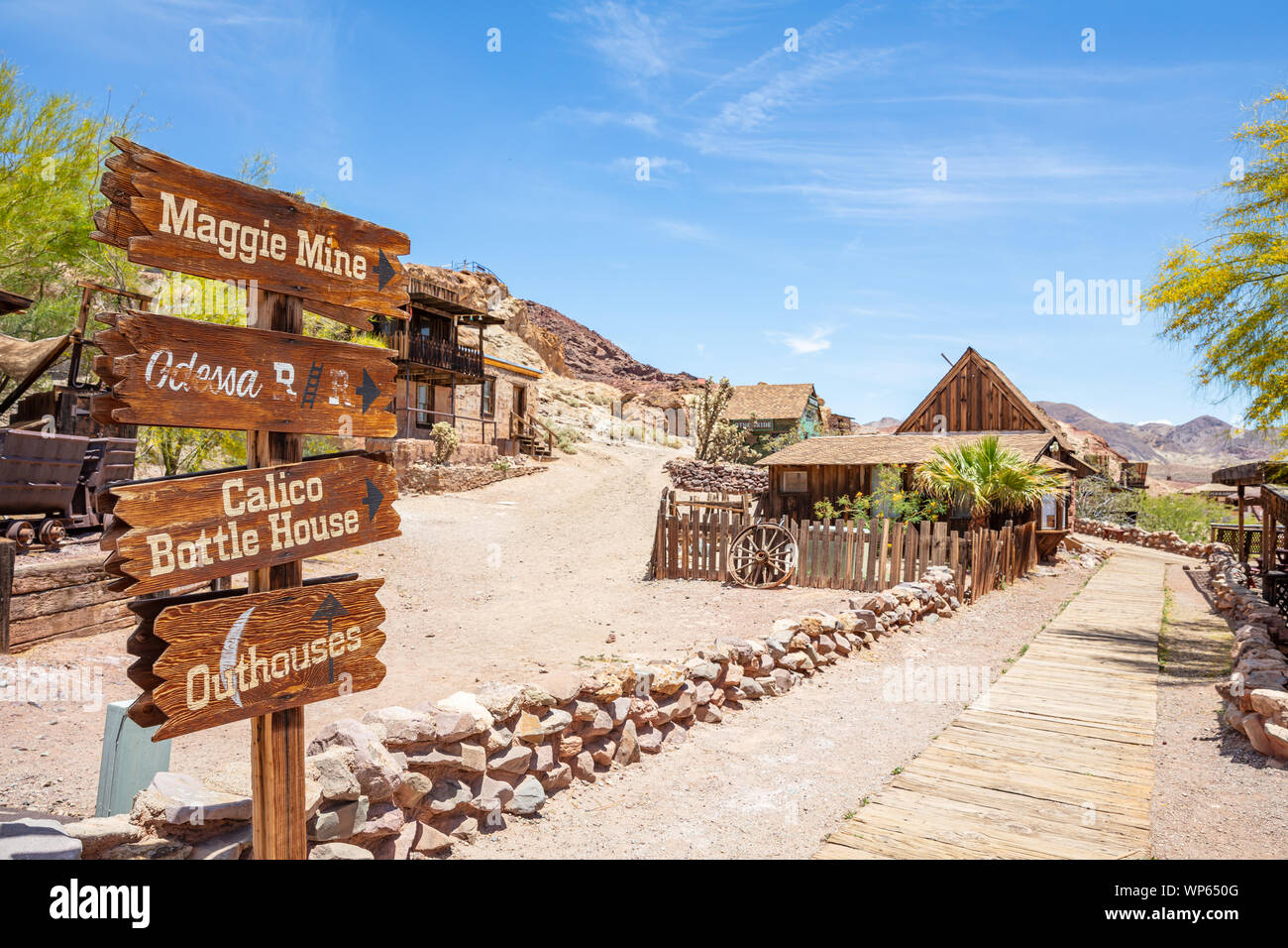 Calico ghost town hi-res stock photography and images - Alamy