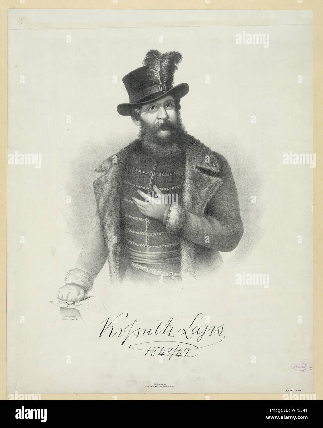 Kossuth 1848 hi-res stock photography and images - Alamy