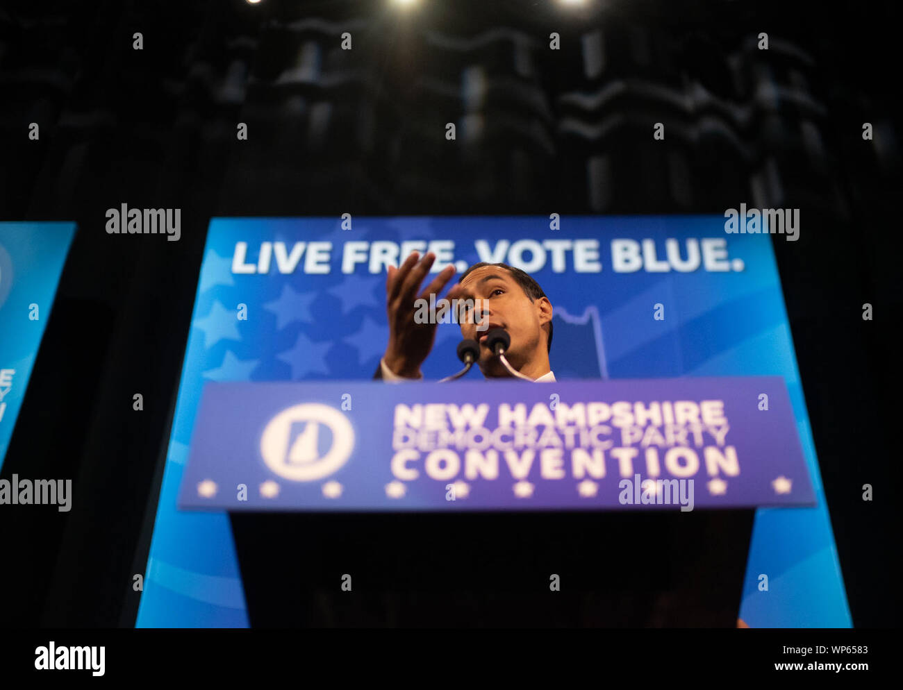 Manchester, New Hampshire, USA. 7th Sept 2019.Manchester, New Hampshire ...