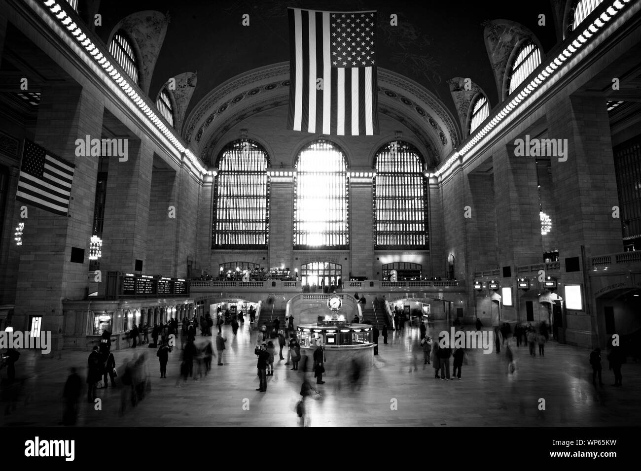The main terminal of Grand Central Terminal train station in NYC Stock ...
