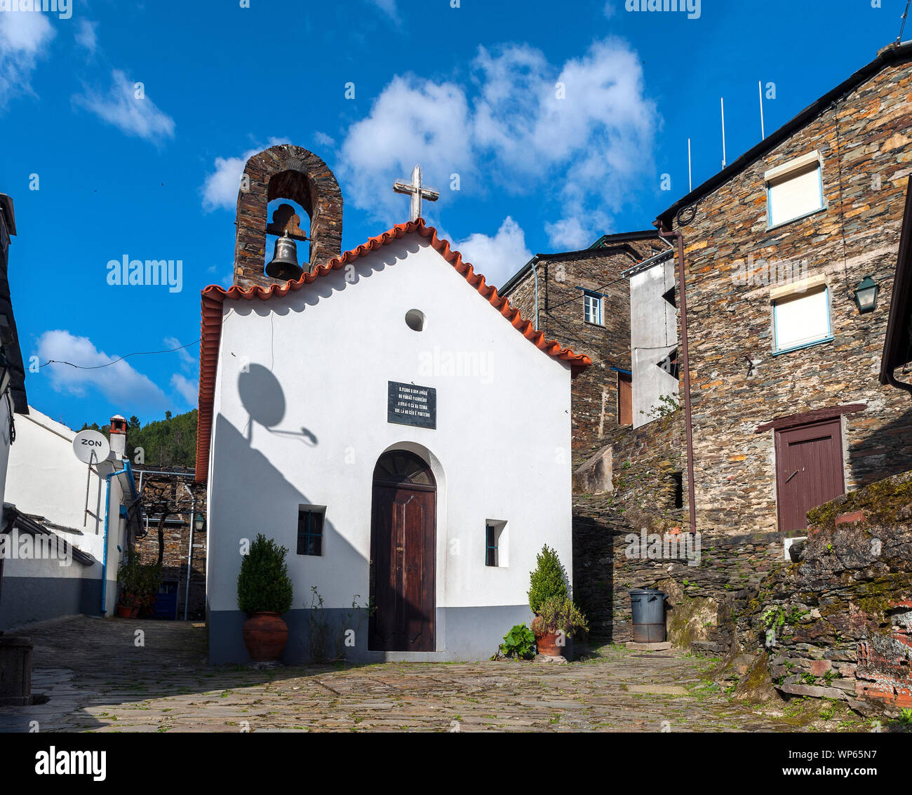 Traditional houses of Piodao village, Portugal Stock Photo - Alamy
