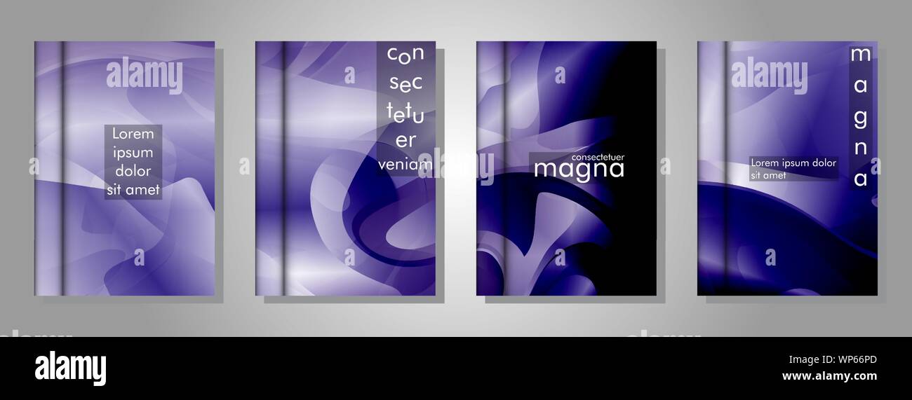 Vector collection of book cover backgrounds. illustration of eps vector ...