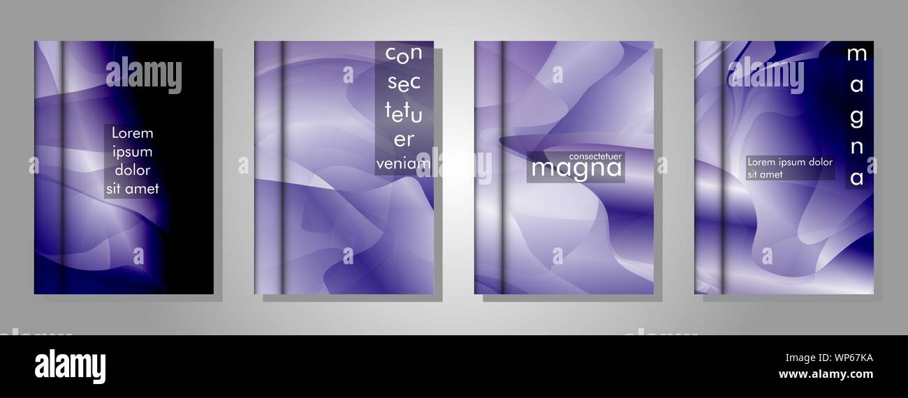 Vector collection of book cover backgrounds. illustration of eps vector ...
