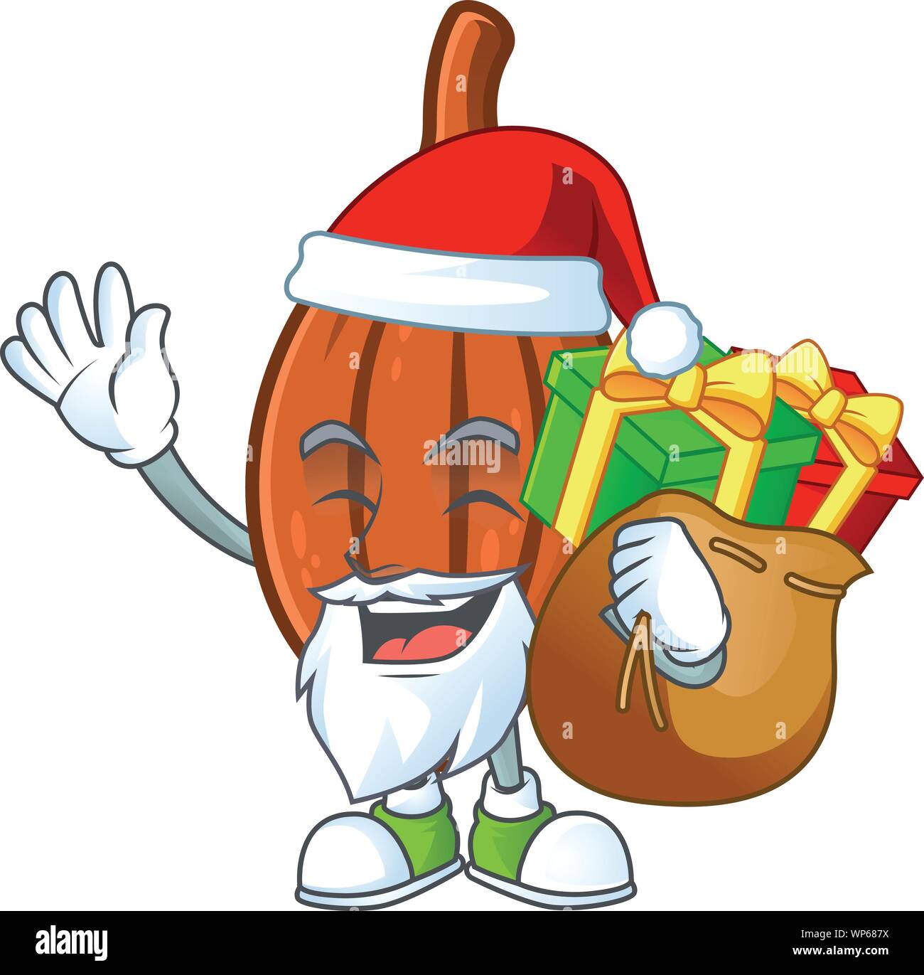 Santa choco Stock Vector Images - Alamy