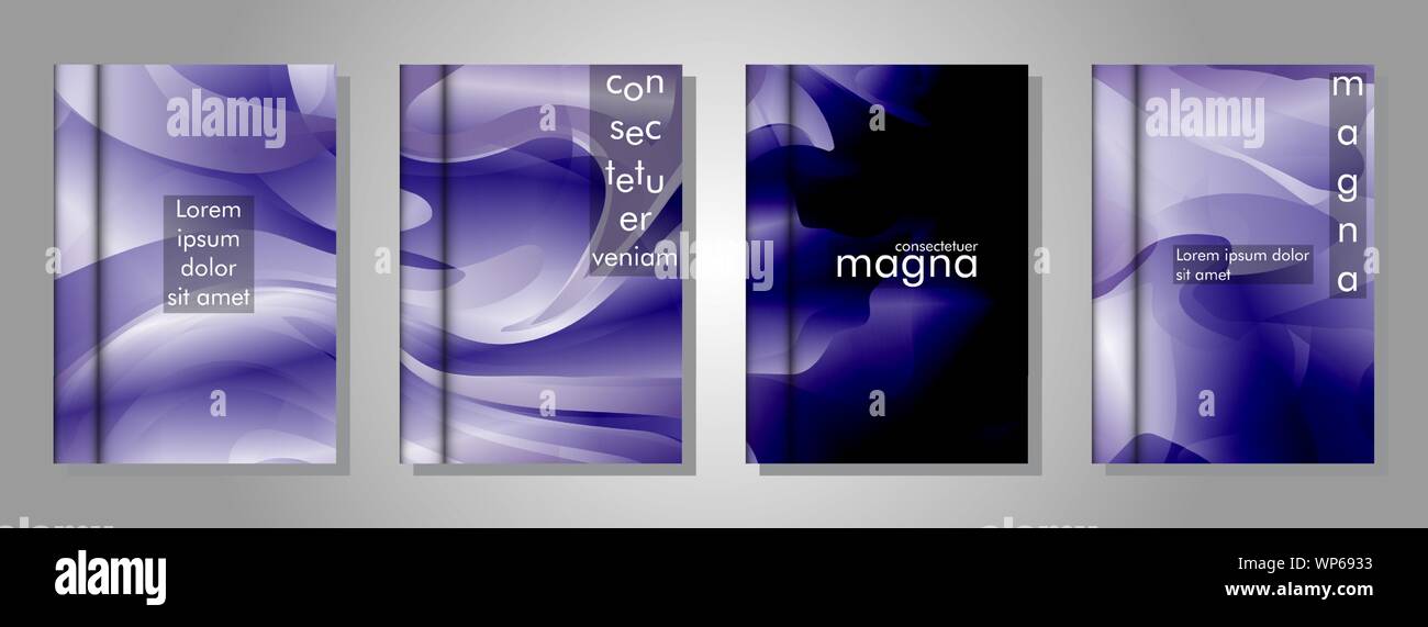 Vector collection of book cover backgrounds. illustration of eps vector ...