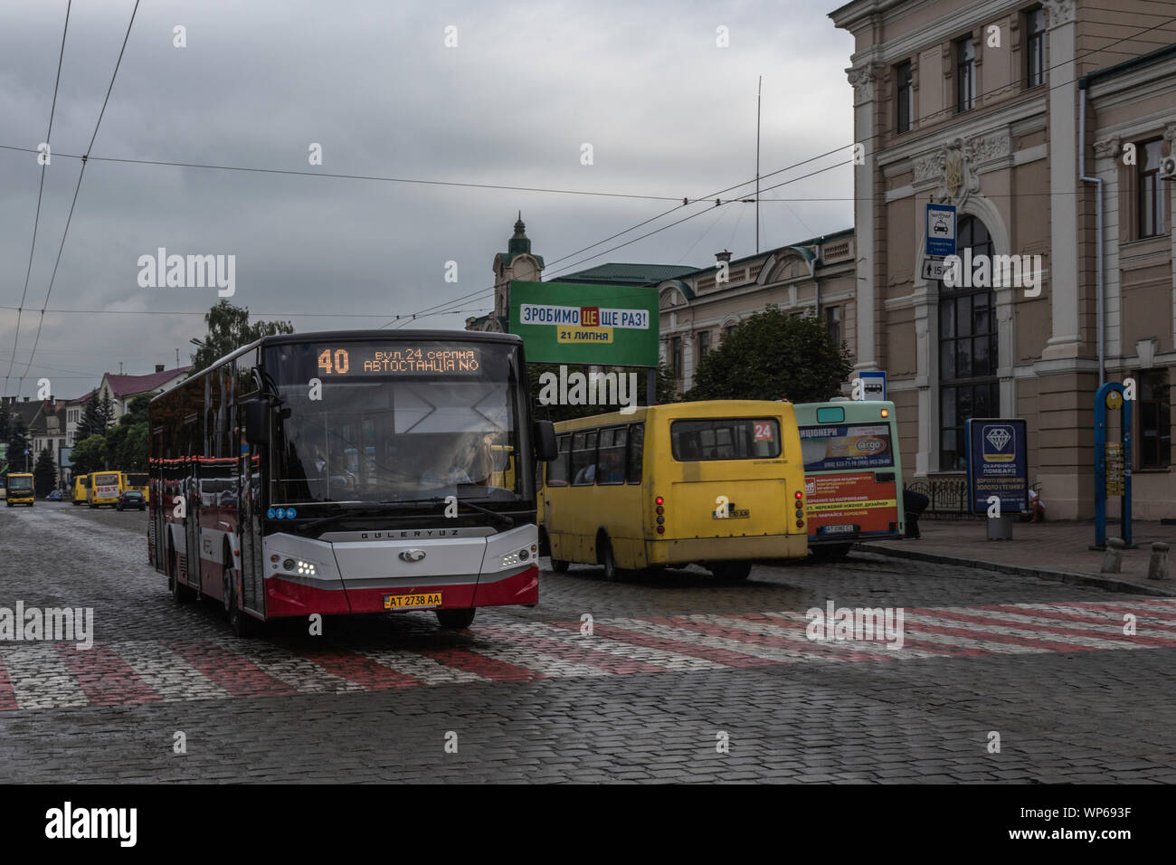 Lviv ukraine lviv bus station hi-res stock photography and images - Alamy