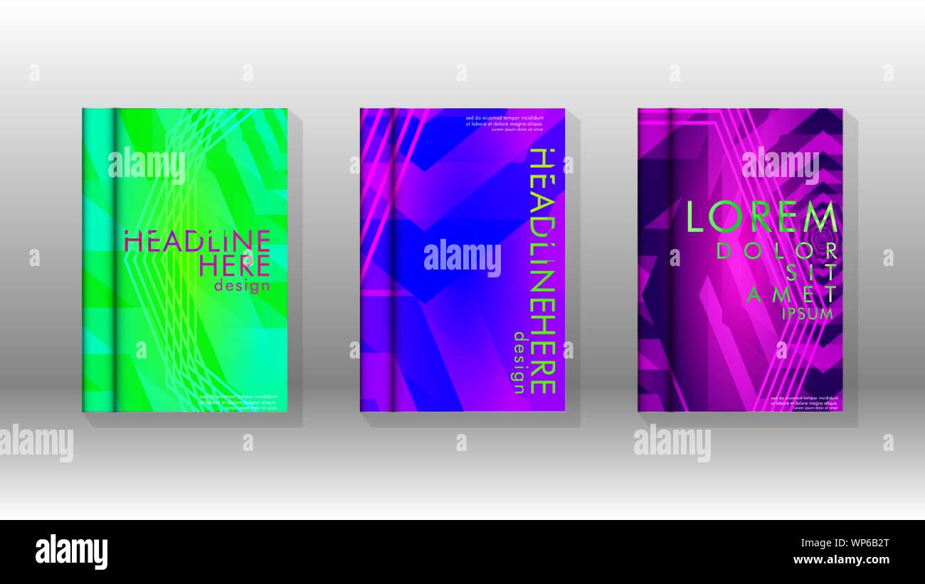 Cover book colorful hexagon abstract background. Transparent vector ...